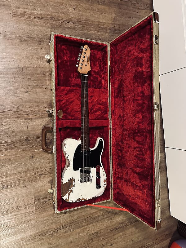 Firefly FFTL 2023 - Olympic white/relic With Tweed Case! | Reverb