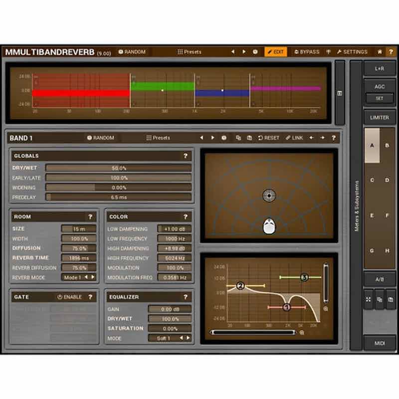 MeldaProduction MReverbMB Software (Download) | Reverb
