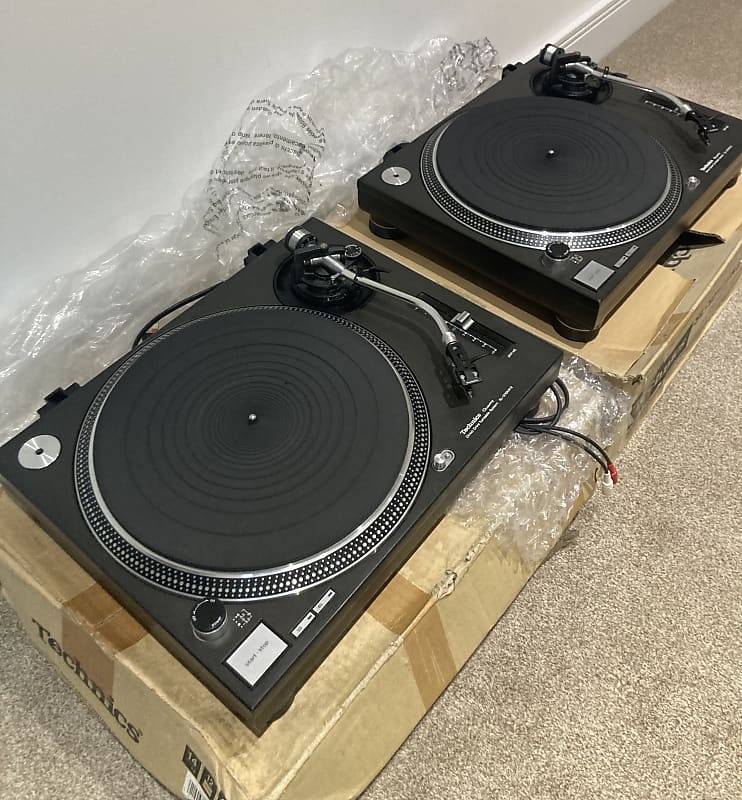Technics SL 1210’s MK2 Panasonic 2002 - Black | Reverb UK
