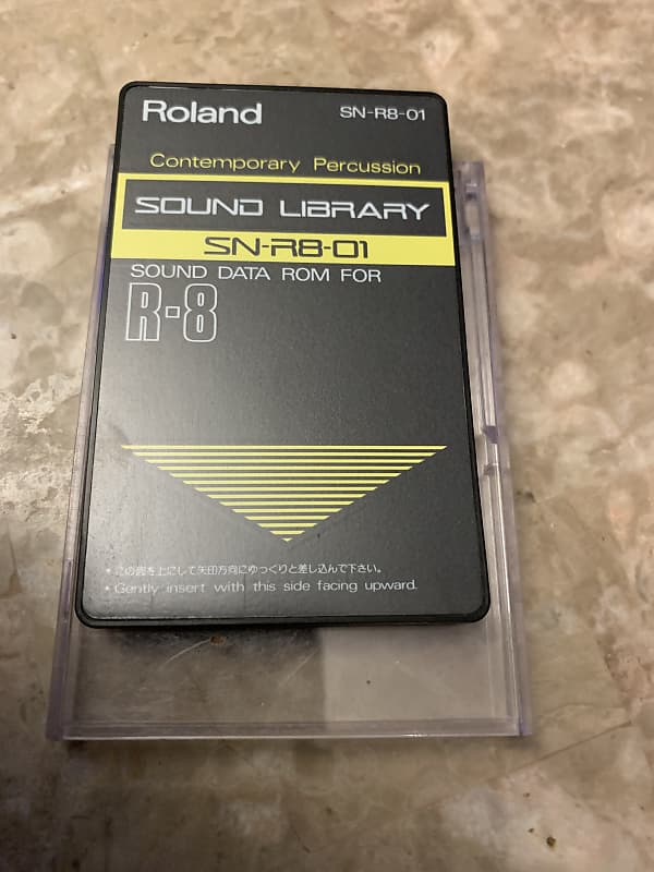 Roland R-8 Drum Machine 01 Contemporary Percussion Sound Card | Reverb
