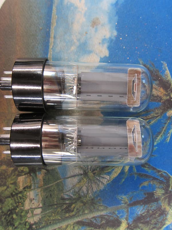 Pair Chinese 6L6GC Tubes, Test Strong/Balanced, 1990s 6L6GC | Reverb