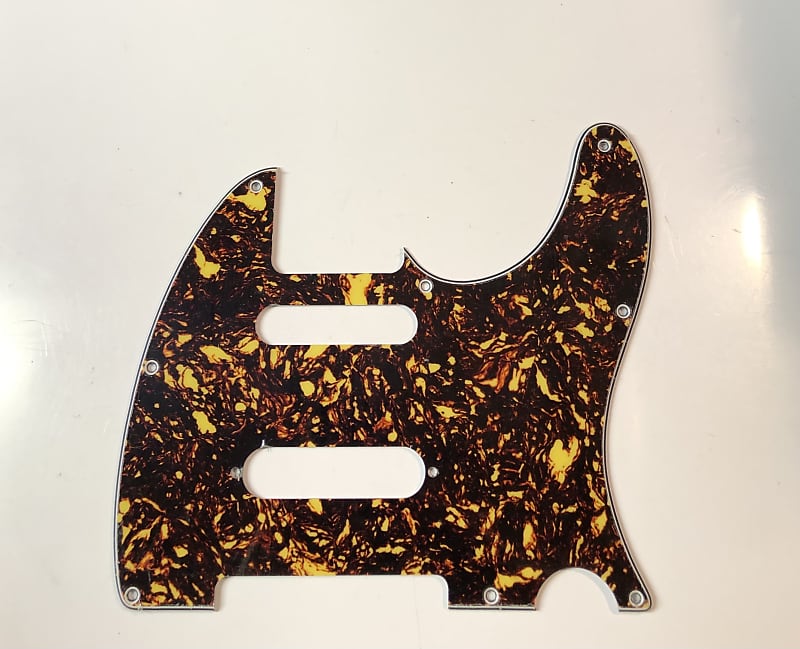 Nashville Telecaster Style NOS 4-Ply Pickguard Yellow | Reverb