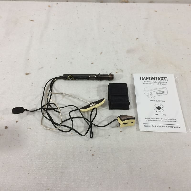 LR Baggs Anthem SL Tru-Mic Element Endpin Acoustic Pickup | Reverb
