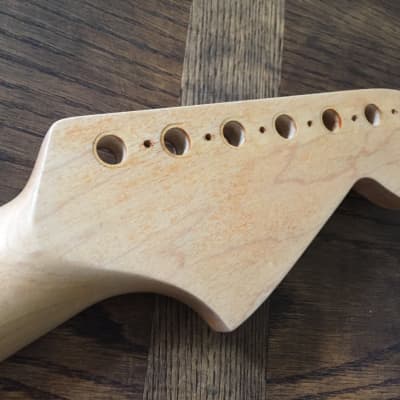 Warmoth Reverse headstock maple strat neck | Reverb