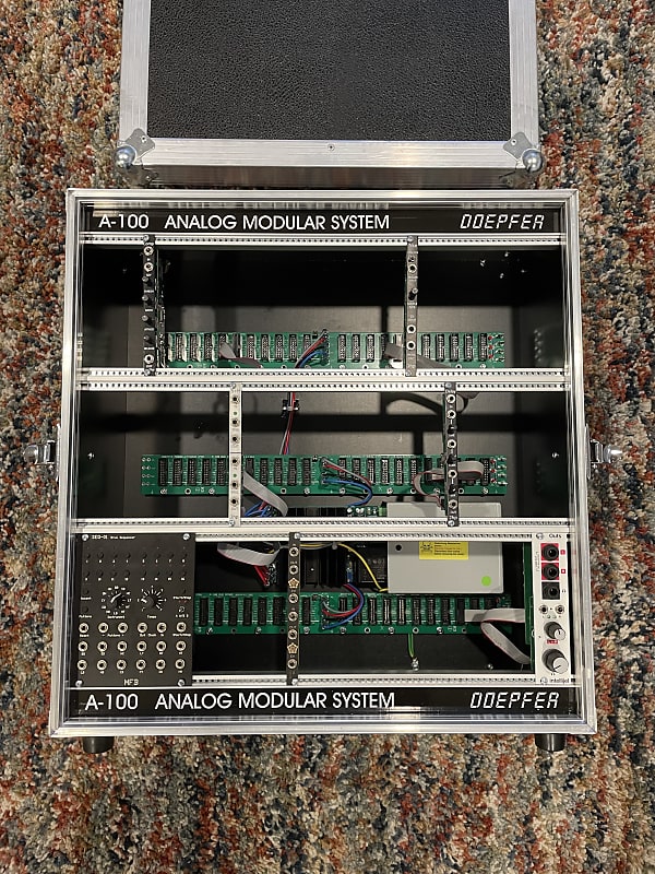 Doepfer A-100 Modular Eurorack Case - 7 Modules Included!! | Reverb