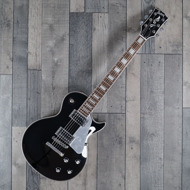 Burny RLC-60 JS Electric Guitar, Black | Reverb