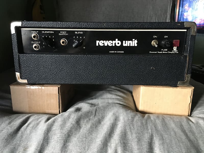 Garnet Reverb unit 1970’s Black | Reverb