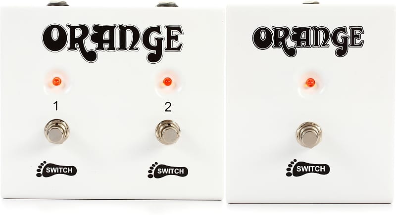 Orange FS-1 Single Button Footswitch + Orange FTSWCH-Dual | Reverb