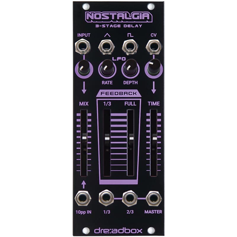 Dreadbox Nostalgia Black Light - Effect Modular Synthesizer | Reverb