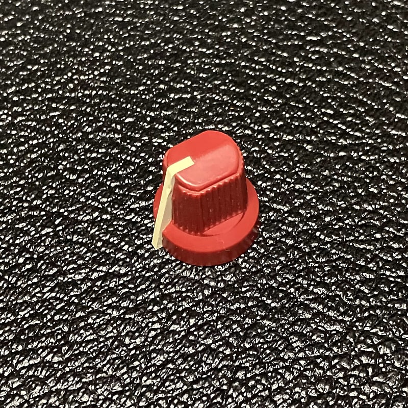 Vintage 80's-90's Fender Red Amplifier Knob Amp | Reverb