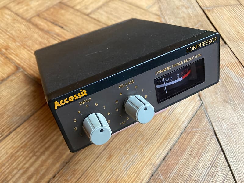 Vintage Accessit Compressor 1979 (two units; one working, one | Reverb