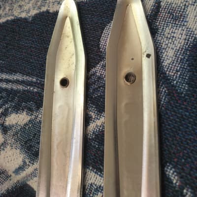 Fender 16" Amplifier Tilt-back Legs 1970s - Chrome | Reverb