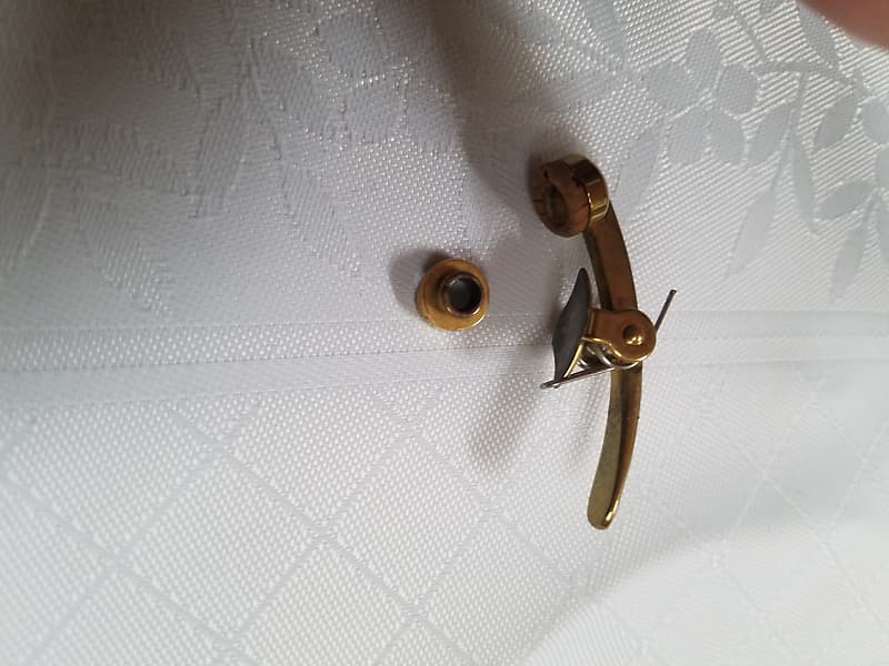 Van Laar Standard Trumpet Water Key Raw Brass | Reverb