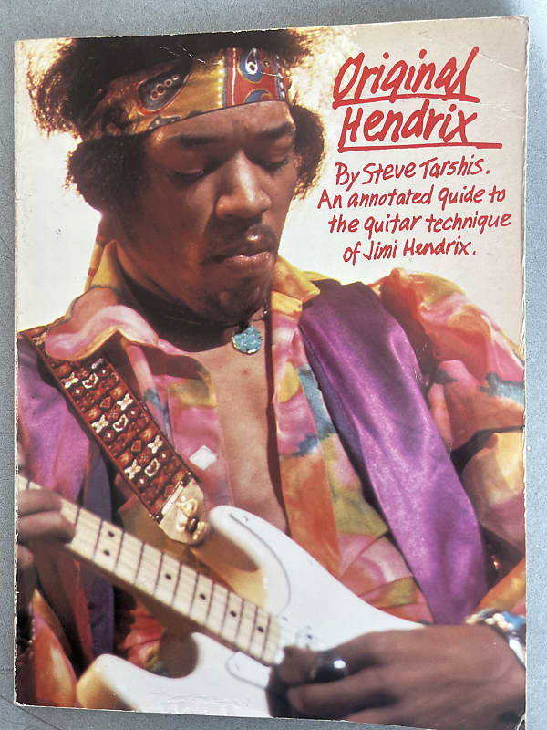 Wise Publications Original Hendrix Tutor Book 1982 | Reverb