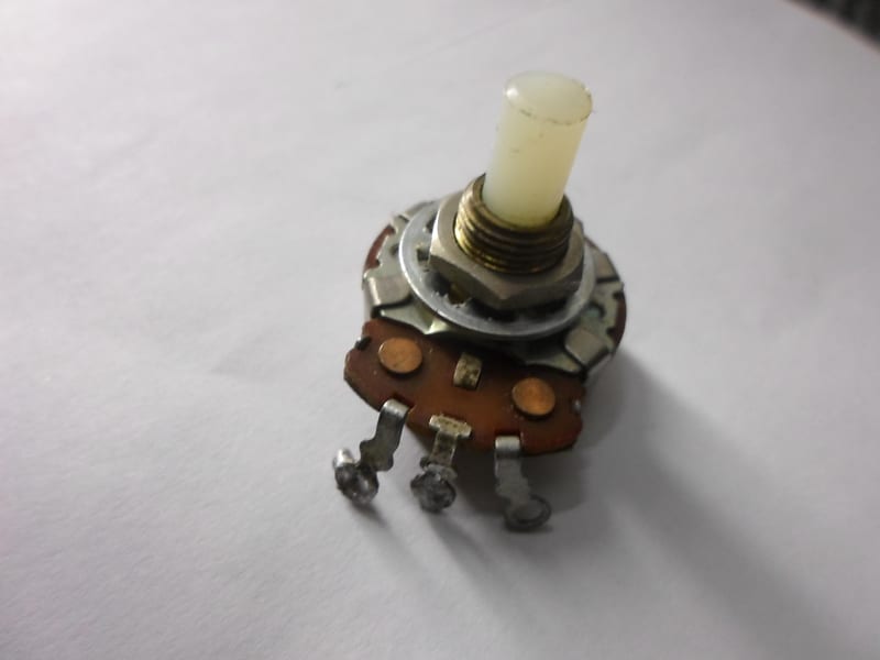 Vintage 1972 250K pot for Fender Telecaster P Bass Mustang | Reverb