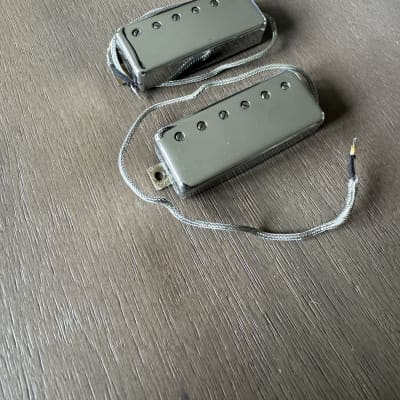 Lollar Pickups Mini Humbucker Chrome Set - Used | Reverb
