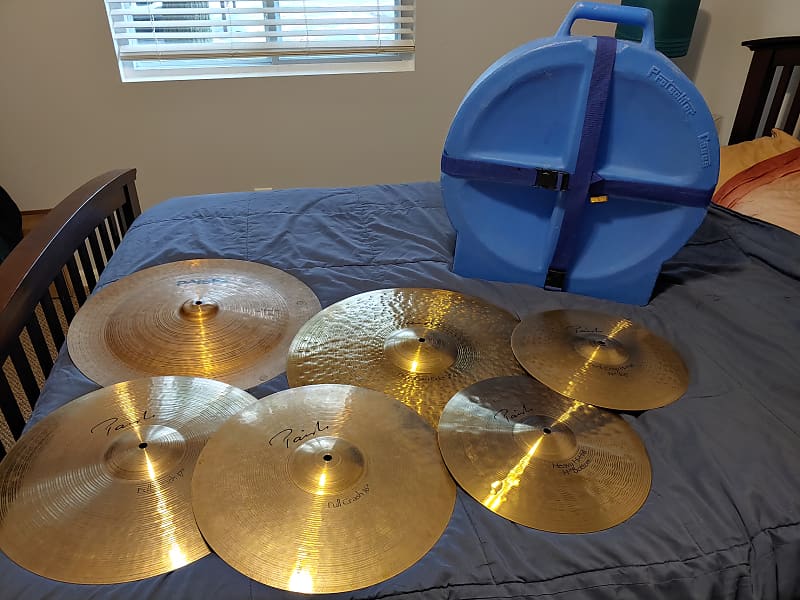 Paiste Signature Set 14/16/17/20/21" Cymbal Pack + Hard Case | Reverb