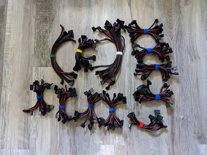 Lot (100+) Premium Eurorack / Modular Power Cables for | Reverb