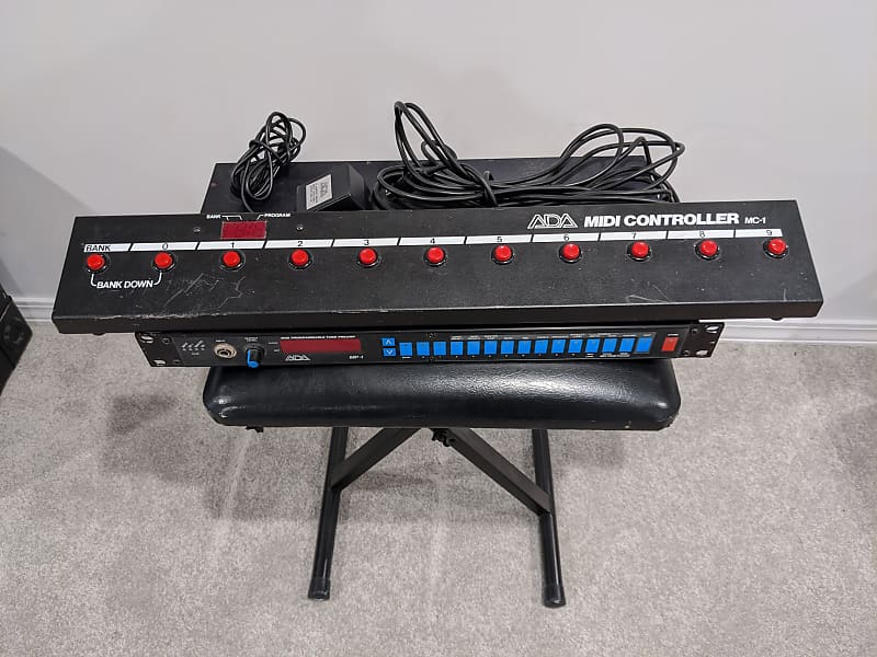 ADA MP-1 + MC-1 Midi Controller and Power Adapter - One Owner | Reverb