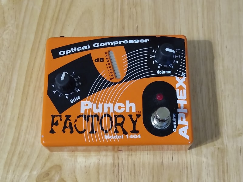 Aphex Model 1404 Punch Factory Optical Compressor & D.I. | Reverb