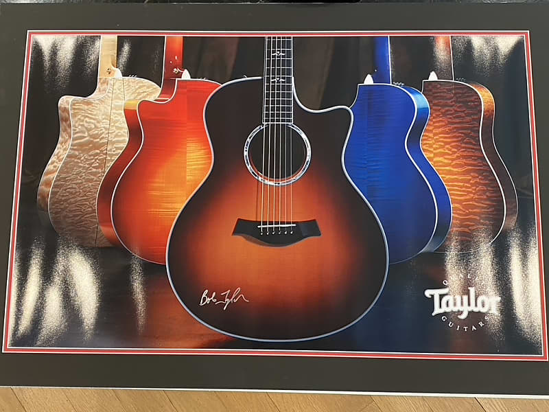 Bob Taylor Signed Poster | Reverb