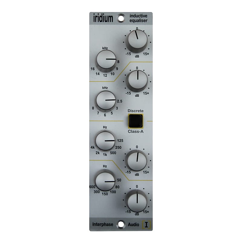 Interphase Audio Iridium 500 Series Equalizer | Reverb