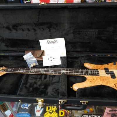 Spector USA NS-2 - Maple Burl Matte Finish 4-String Electric | Reverb