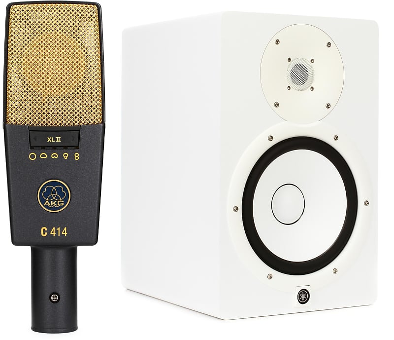 AKG C414 XLII Large-diaphragm Condenser Microphone Bundle | Reverb