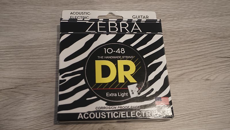 DR Strings Zebra 10-48 2019 | Reverb