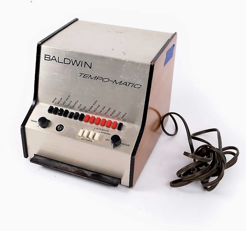 Baldwin Tempo-Matic Drum Machine (Ex Moby with Letter of | Reverb