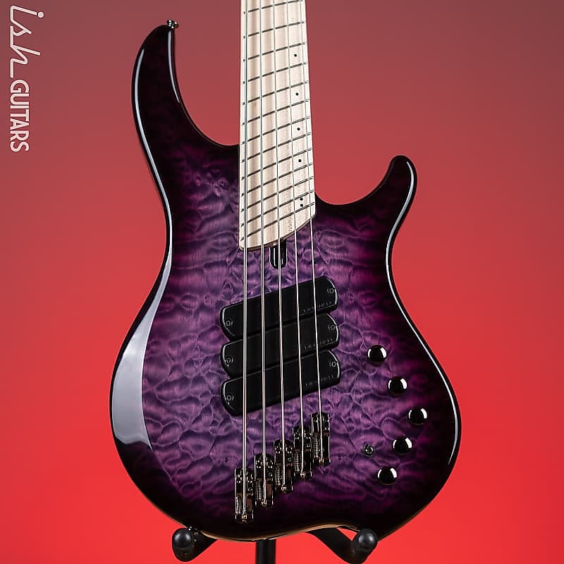 Dingwall Combustion 5-String Bass Ultravioletburst | Reverb