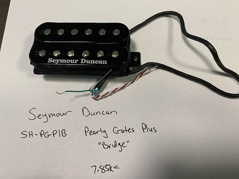 Seymour Duncan Fender Pearly Gates Plus Humbucker SH-PGP1B | Reverb
