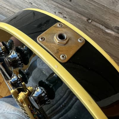 Burny RLC-80 Les Paul custom 1980s Black Rare japan made | Reverb