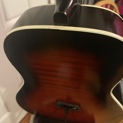 Harmony (Stella) Acoustic Parlor Guitar RARE “Fender” style | Reverb