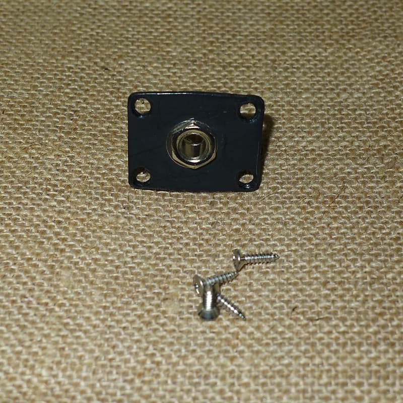 Squier Affinity Telecaster 1999 Jack + Jack Plate + Screws | Reverb