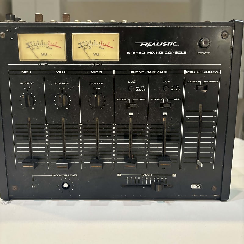 Realistic 32-1200B Stereo Mixing Console (Radio Shack) | Reverb