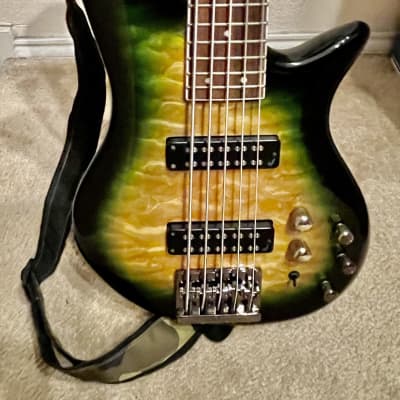 Jackson JS Series JS3QV 5-String Spectra Bass 2021 - Alien | Reverb