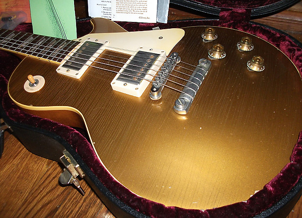 2002 Gibson R7 1957 Les Paul Goldtop Historic | Reverb Canada