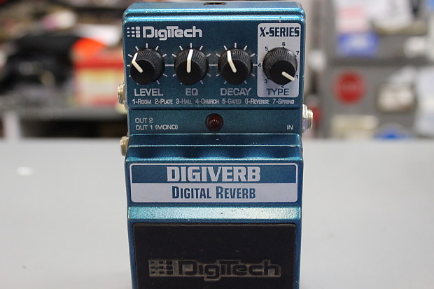 DigiTech X-series Digiverb/digital reverb 2002 Blue/White | Reverb