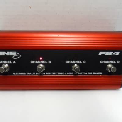 LINE 6 FB4 4 CHANNEL SWITCH FOOT CONTROLLER PEDAL CAT5 POD | Reverb