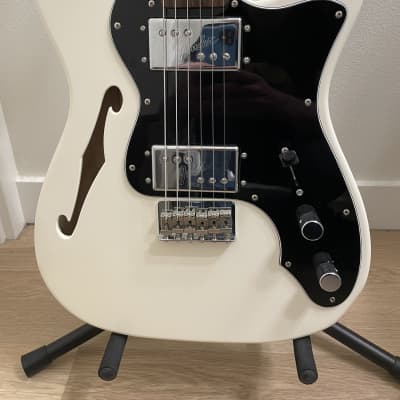 Fender MIJ ‘72 Thinline Telecaster FSR 2017 - White | Reverb