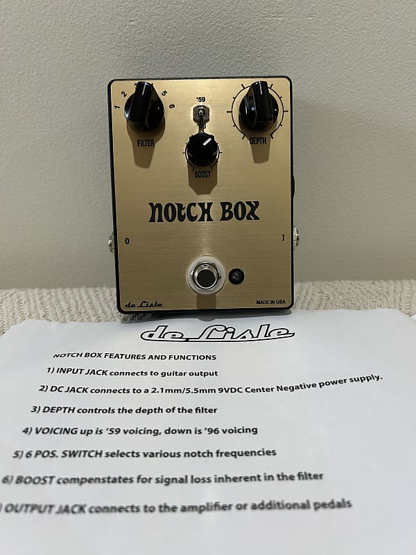 de Lisle Notch Box 2018 | Reverb