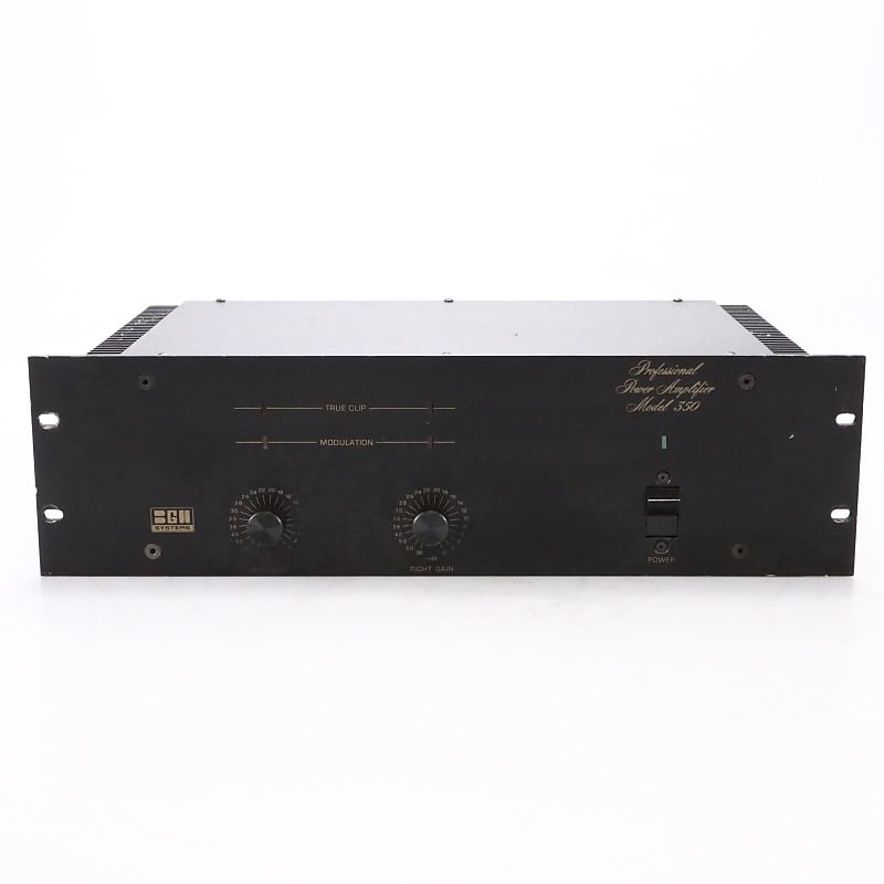BGW Model 350 Professional Power Amplifier Amp #49711 | Reverb