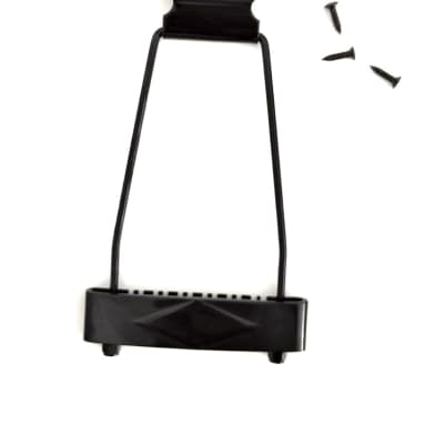 Black 12 String Trapeze Tailpiece | Reverb