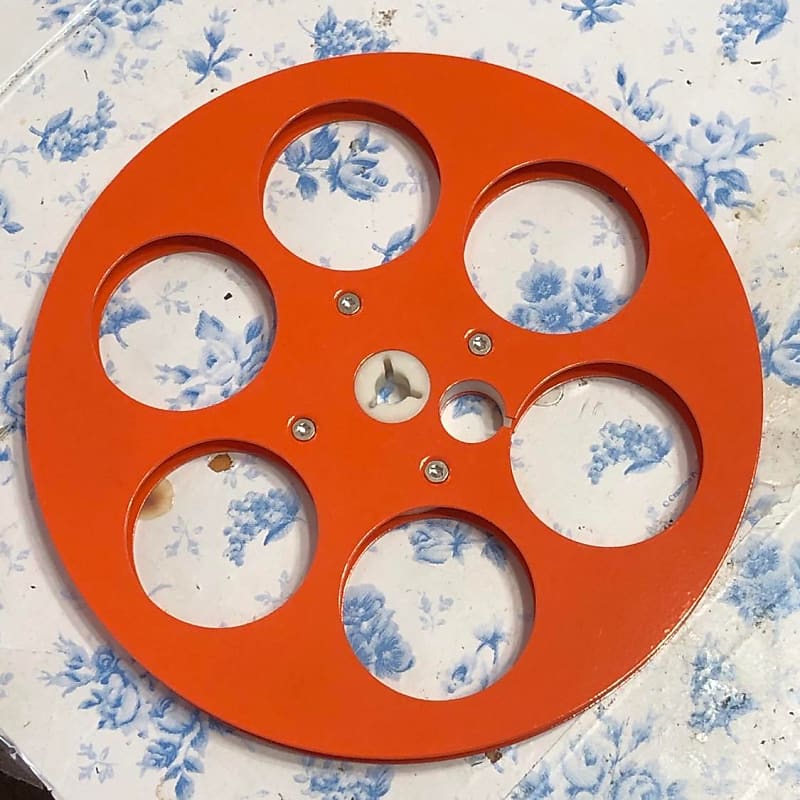 Handmade Take Up Reel To Reel 2022 - Orange Flame | Reverb
