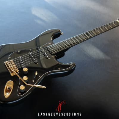 1991 Fender Stratocaster Prototype Black Electric Guitar | Reverb