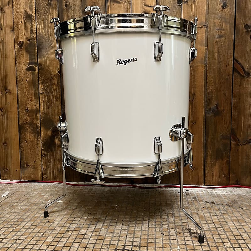 Rogers - 20" Floor Tom - White | Reverb