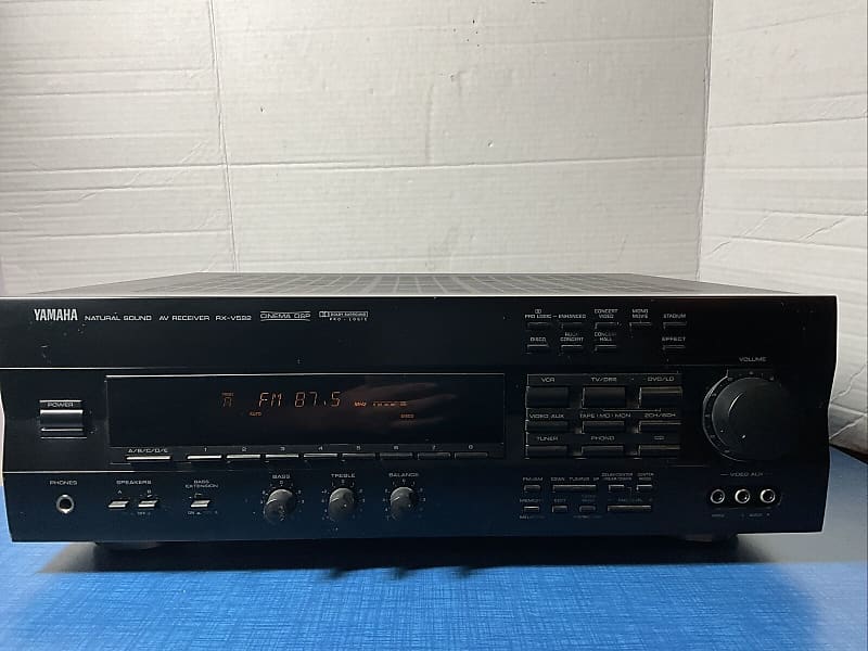 Yamaha Natural Sound Stereo AV Receiver RX-V592 No Remote | Reverb