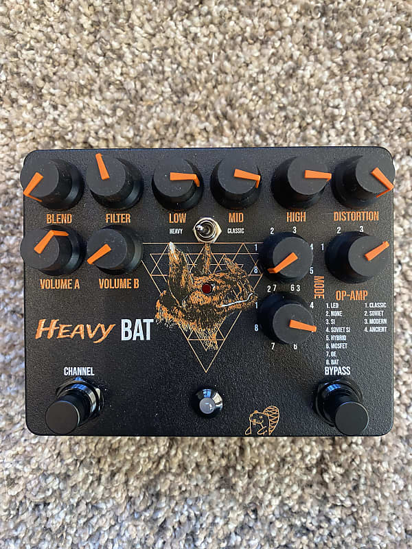 Drunk Beaver Heavy Bat (custom Rat with Blend and HM-2 EQ) | Reverb