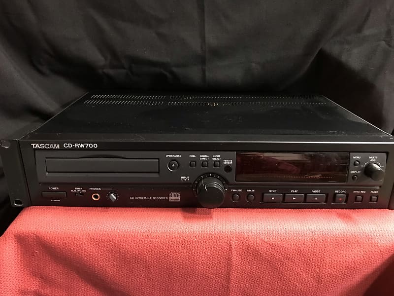 Tascam CD-RW700 Professional CD Rewritable Recorder Player | Reverb